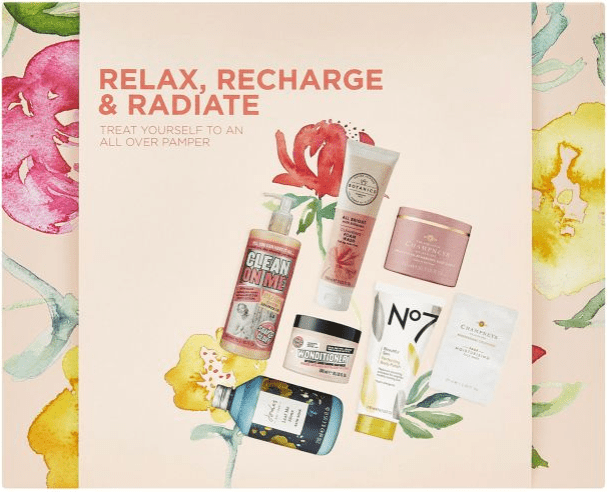 Boots Relax ,Recharge And Radiate Gift Set - OGalax