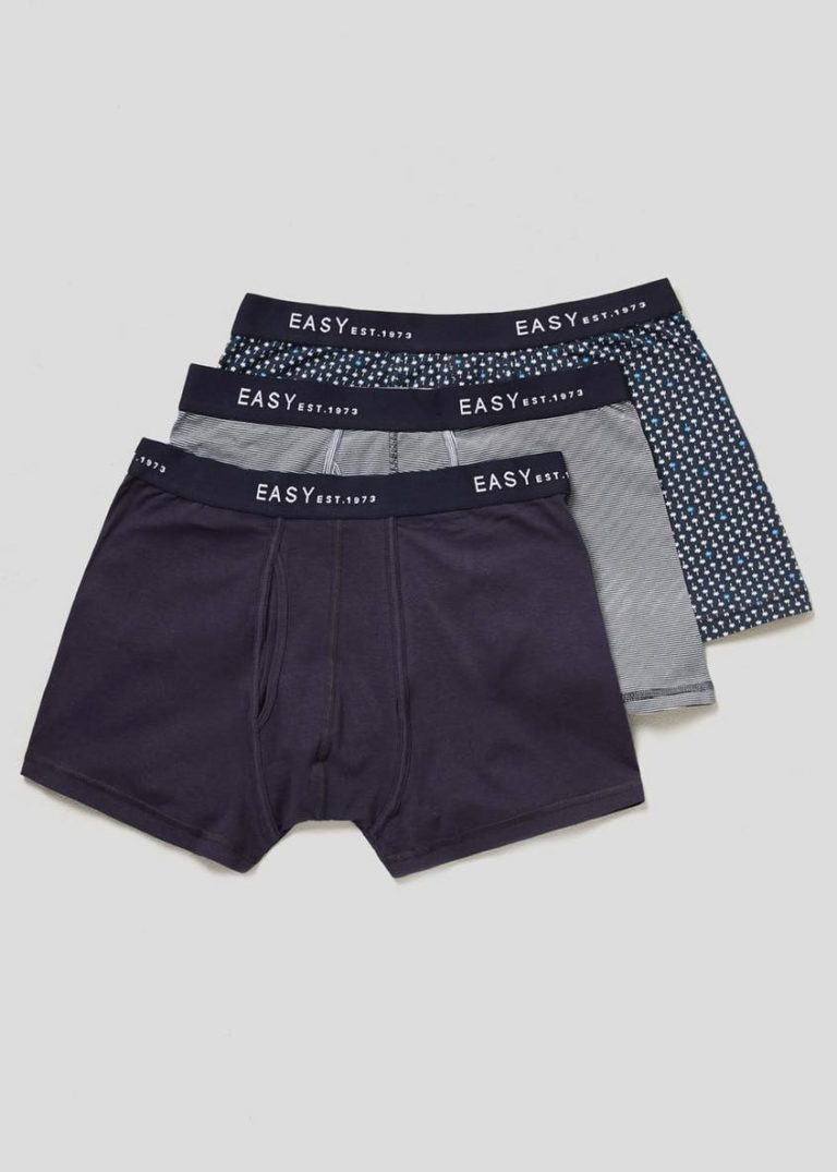 Matalan Cotton Stretch Keyhole Boxer (Pack Of 4) - OGalax