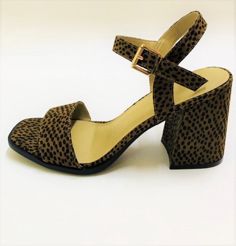 Matalan Leopard Print Strappy Heel - OGalax