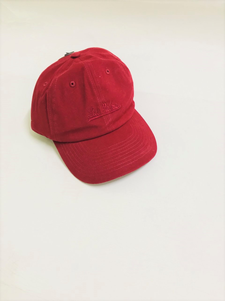H&M Red Cotton Twill Cap - Las Palmas - OGalax