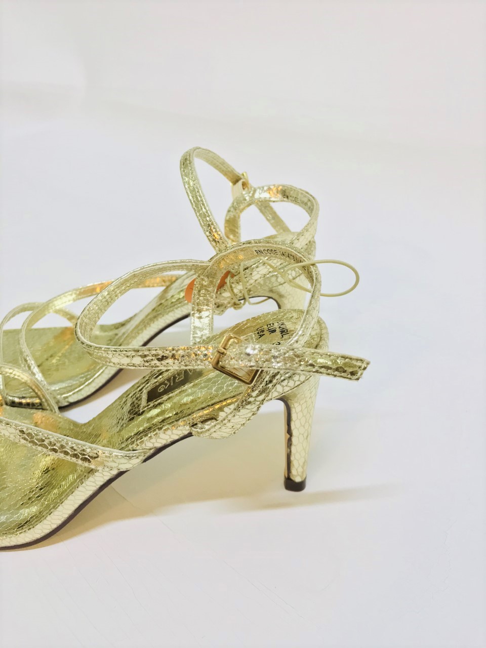 Primark Golden Strap Heel - OGalax